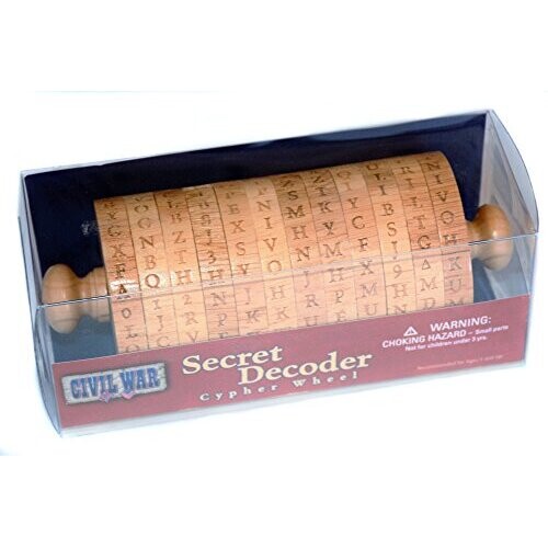 genuine cipher Wheel Spy Decoder Educational Historical Replica to ...