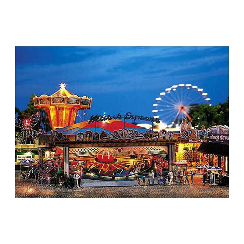 FALLER Musik Express Roundabout Fairground Model Kit w/ Motor IV HO ...