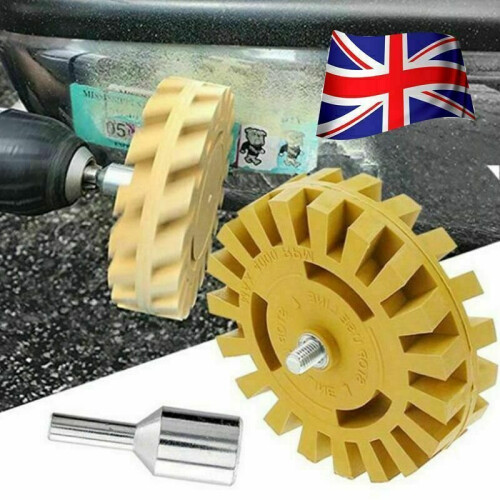 4'' Rubber Eraser Wheel Pin Stripe Decal Car Sticker Pneumatic Removal ...