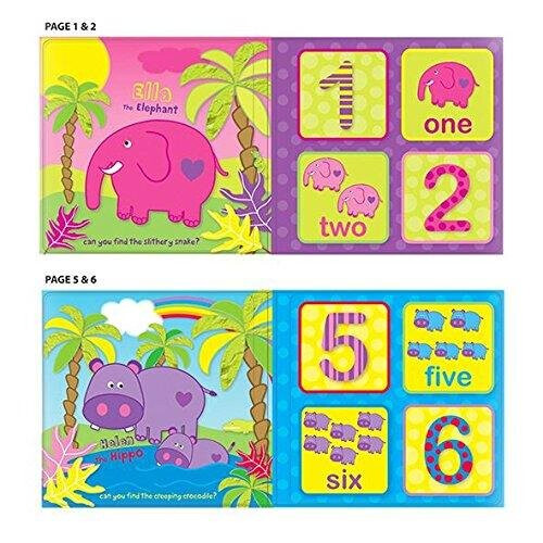 First Steps 4-Pack Baby Bath Books: Floating, Padded & Plastic-Coated ...