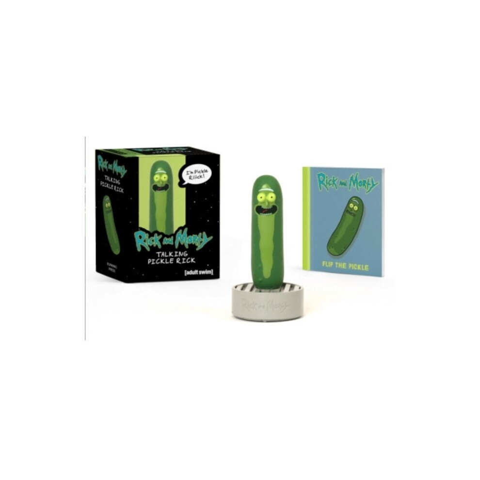 Rick and Morty Talking Pickle Rick by Pearlman & Robb on OnBuy