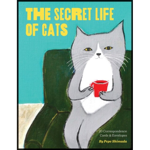 Secret Life of Cats Correspondence Cards by By artist Pepe Shimada on OnBuy