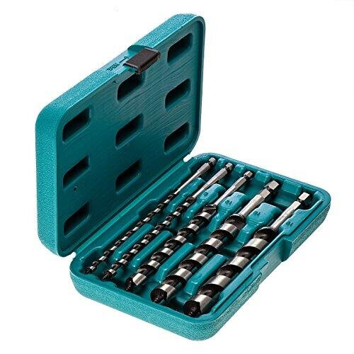 Makita P-46464 Hexagon DIN 200mm Standard Auger Set 5 Piece, Multi ...