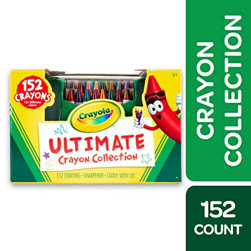 crayola Ultimate crayon collection coloring Set, gift Age 3+ - 152 ...
