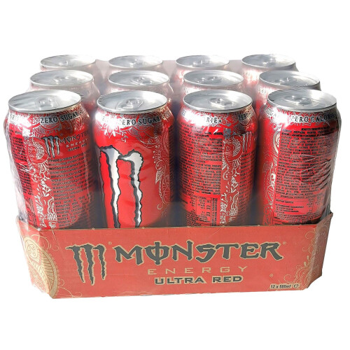 Monster Ultra Red 12 x 500ml on OnBuy