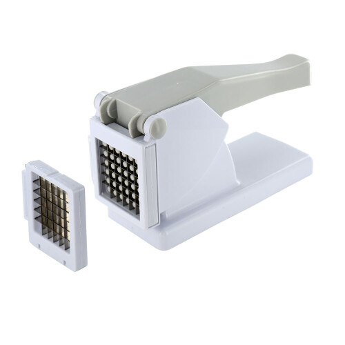 Potato Chipper Cutter French Fries Slicer Chip Chopper Maker on OnBuy