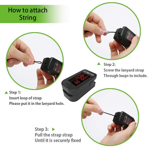 Pulse Oximeter PRCMISEMED Pro Sports and Aviation Finger-Unit Spot ...