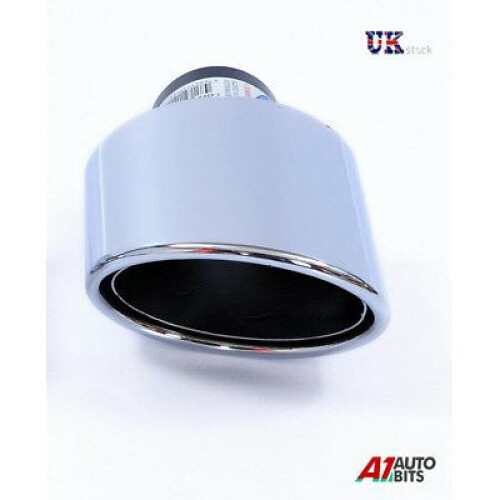 Bmw E32 E34 E36 E46 Sport Exhaust Muffler Pipe Tail Tip Chrome Plated ...