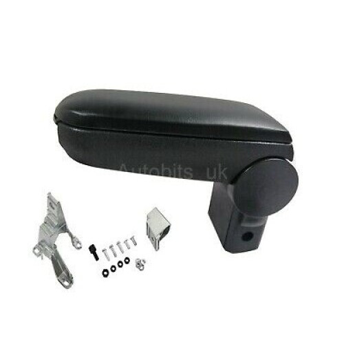 Vw Golf IV MK4 Bora Jetta 98-05 Black Pu Leather Armrest Arm Rest ...