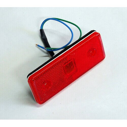 1 x LED 24V RED REAR TAIL POSITION Position Marker Lights Truck Lorry ...