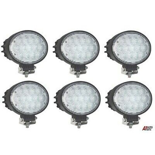 6x Professional Oval 65w Led Work Lights Lamps Flood Beam Digger ...