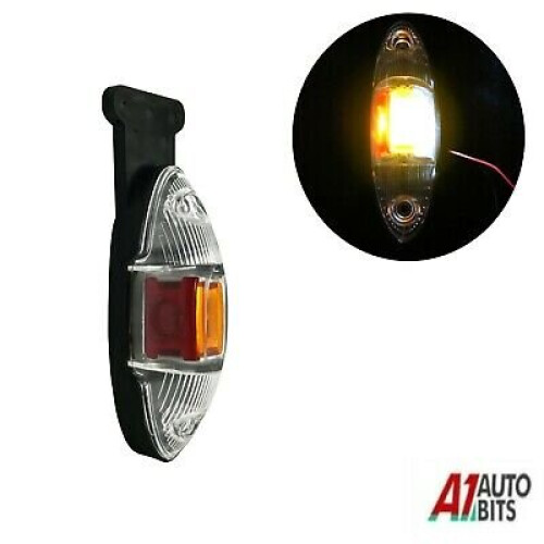 3 Colors Led Side Marker Position Light Vertical For Truck Lorry Bus ...