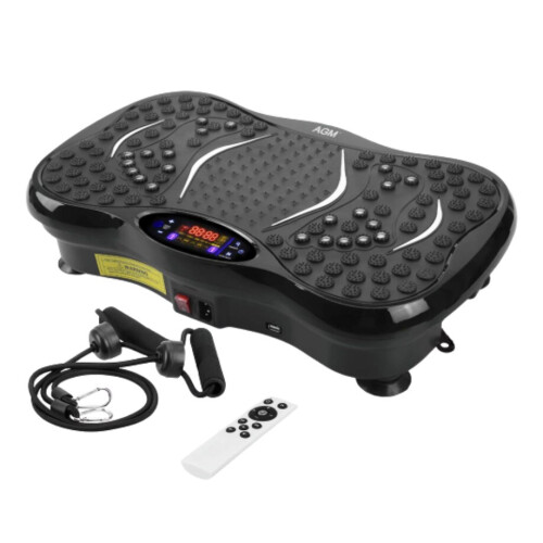 Black Remote-Controlled Oscillating Vibration Plate on OnBuy