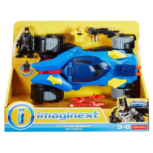 Imaginext DHT64 Batmobile Batman Car with Dart Launcher on OnBuy