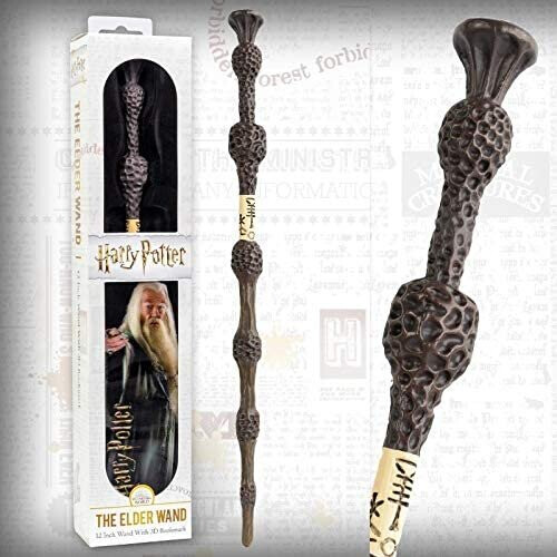 Noble Collection PVC Professor Dumbledore Magic Wand & Bookmark Set on OnBuy