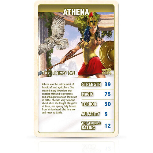 Greek Mythology Top Trumps Card Game on OnBuy