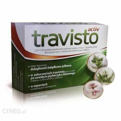 TRAVISTO Active Digestion Healthy Liver Support Supplement 30 tab on OnBuy