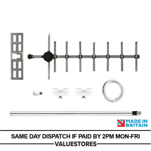 Touring TV Aerial Kit with Pole Mount for Caravan Motorhome Camper by ...