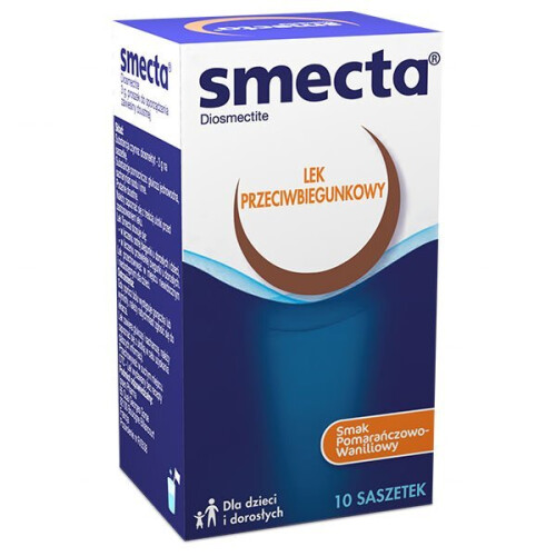 SMECTA 10 sachets Acute & Chronic Diarrhoea Adult & Children - Natural ...