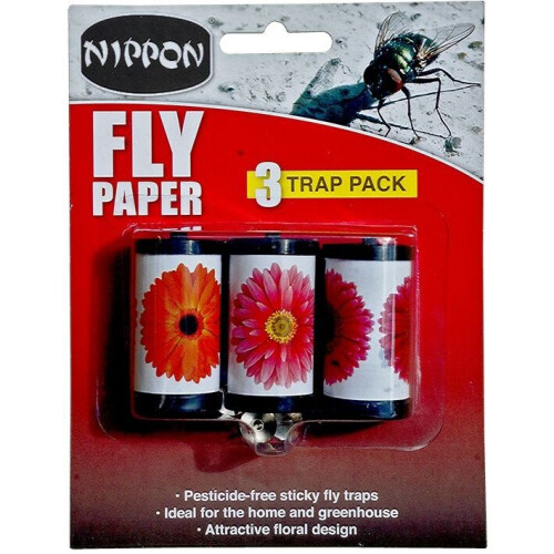 Nippon Fly Papers Pack 3 [5NFWP3] on OnBuy
