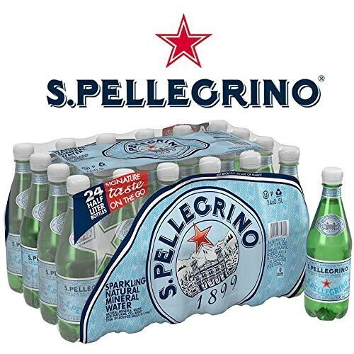 San Pellegrino Natural Sparkling Mineral Water 500ml x 24 on OnBuy