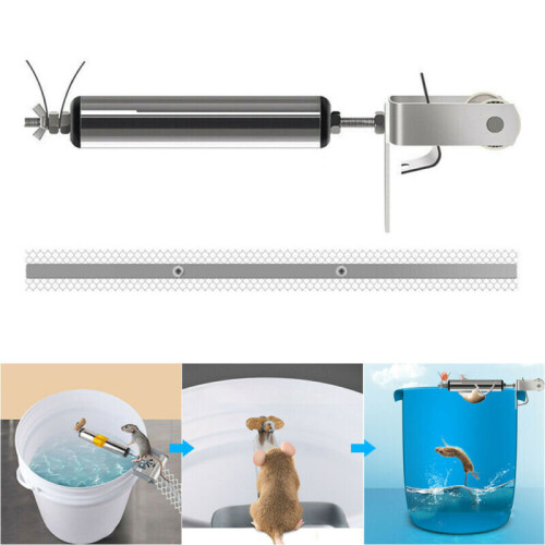Mice Rats Trap Mouse killer Roll Trap log Grasp Bucket Rolling Roller ...