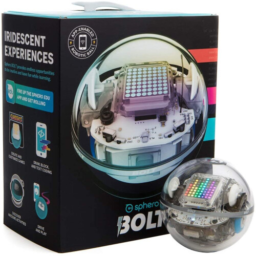 Sphero BOLT: App-Enabled Robotic Ball, STEM Learning and Coding for ...