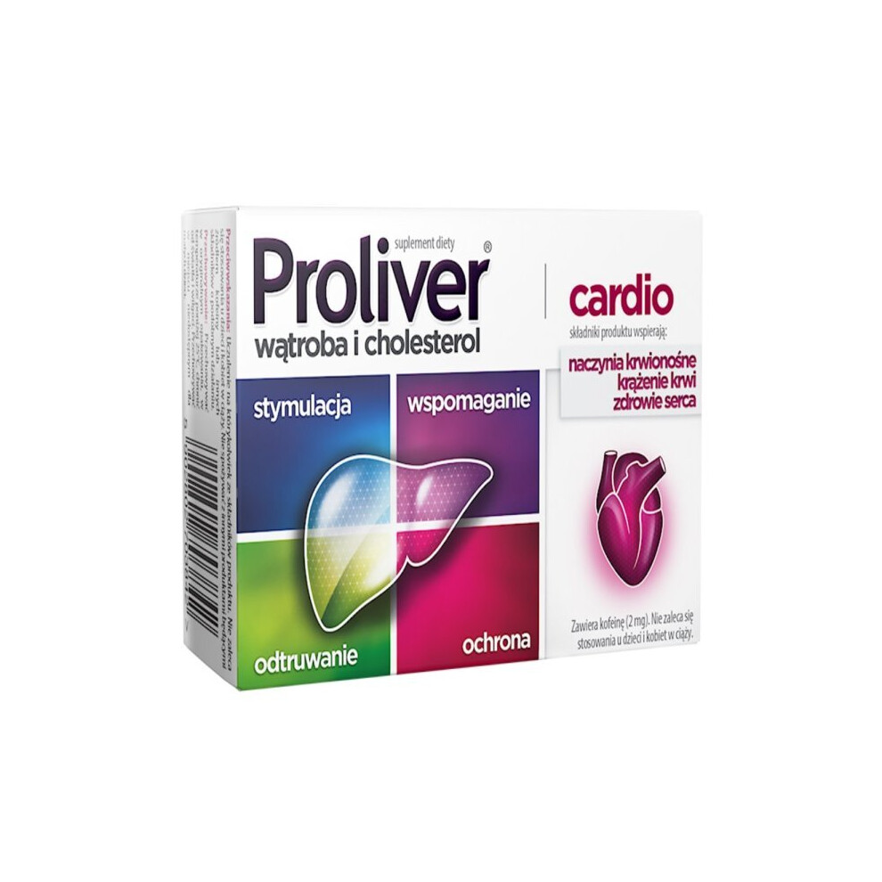 Proliver Cardio 30 tablets - for Heart, Liver and cholesterol on OnBuy