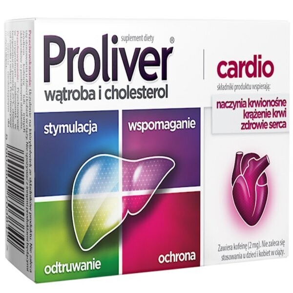 Proliver Cardio 30 tablets - for Heart, Liver and cholesterol on OnBuy