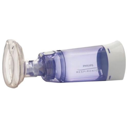 Respironics OptiChamber Diamond Chamber for Inhalers + Small Mask ...
