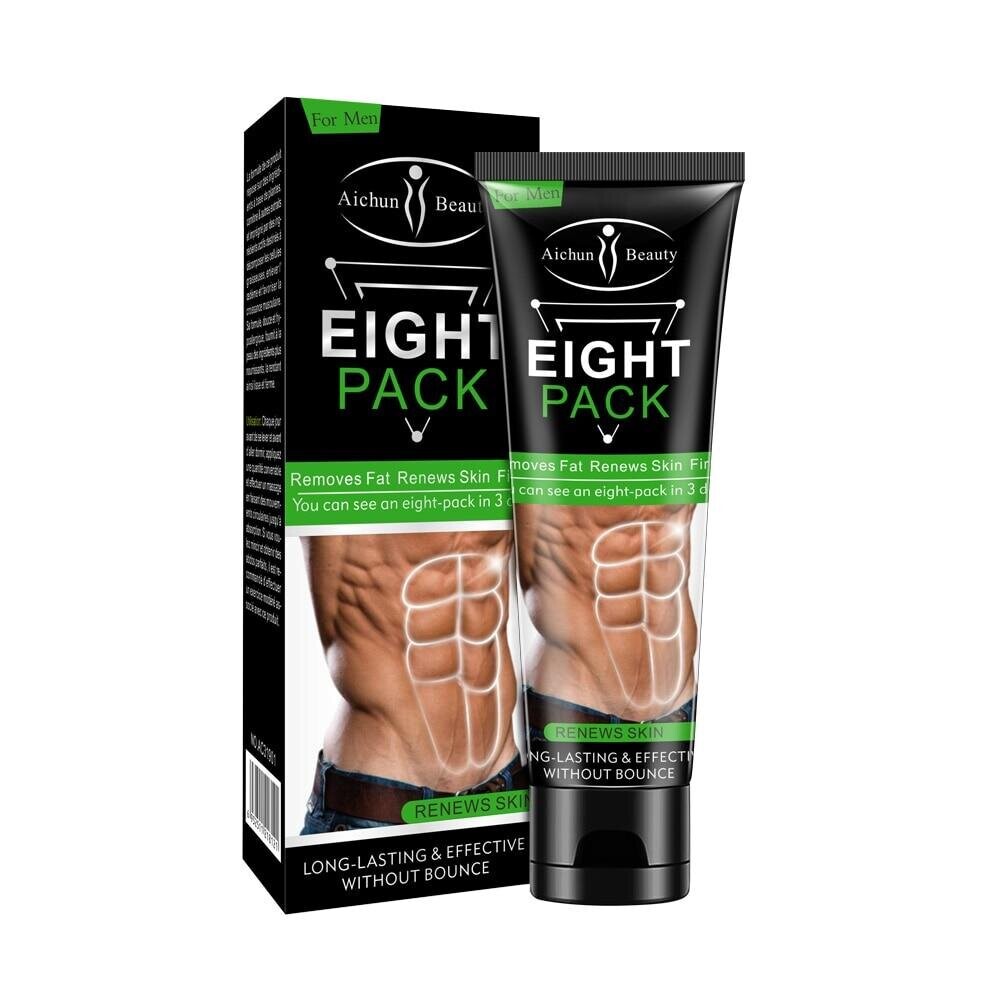 (As Seen on Image) Men Eight Pack Stronger Muscle Cream - Waist, Torso ...