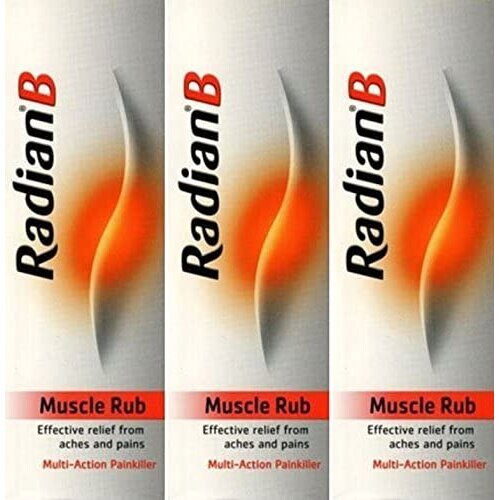 Radian B Muscle Rub 100 grams x 3 Packs on OnBuy