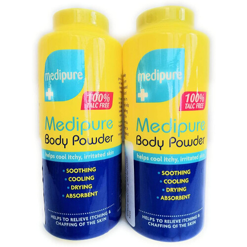 Twin Pack Medipure Medicated Body Powder 100% Talc Free 200g on OnBuy