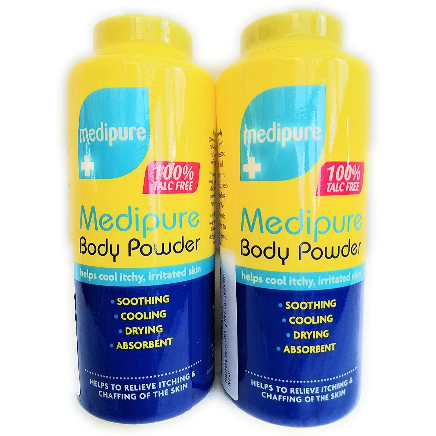 Twin Pack Medipure Medicated Body Powder 100% Talc Free 200g on OnBuy