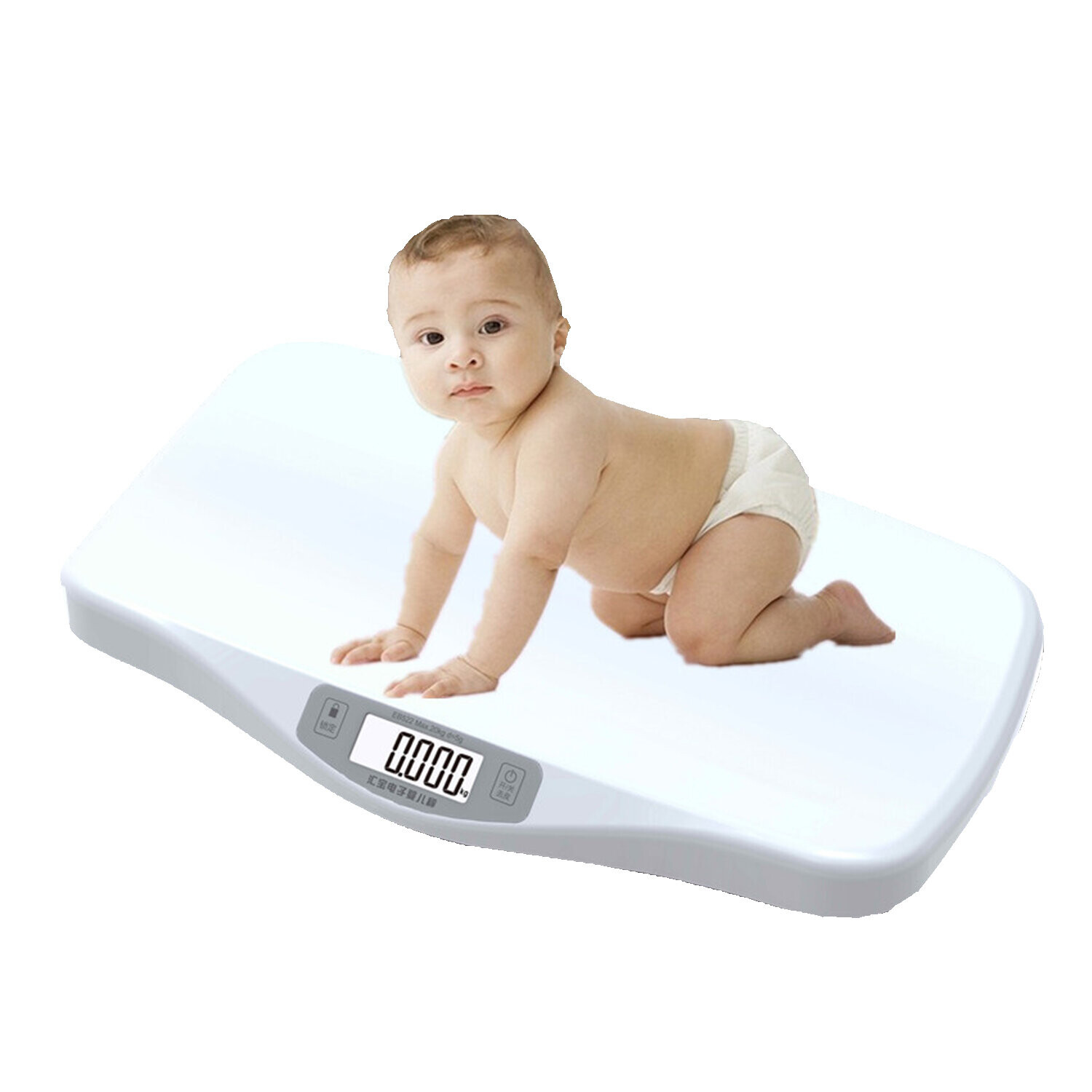 Digital Baby Scale Baby Infant Weighing Scales 20KG Body Pet Puppies on ...