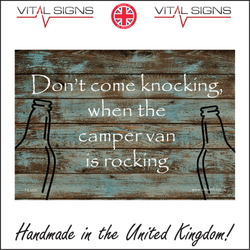 (600 x 450mm - 24 x 18, 1mm Pvc Foamex) HU209 Don't Come Knocking When ...