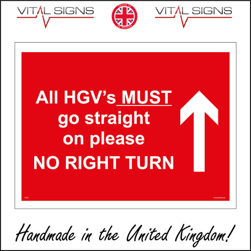 (600 x 400mm - 24 x 16, Magnetic - Vehicle Grade) CS343 All HGV's Go ...