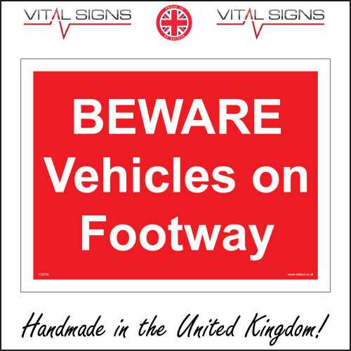 (400 x 300mm - 16 x 12, 5mm Heavy Duty Foamex Foamboard) CS339 Beware ...