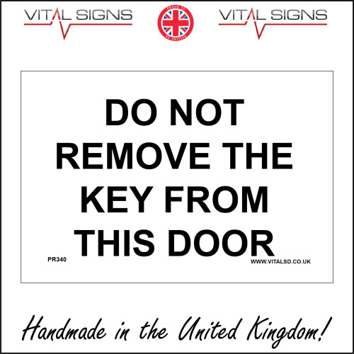 (600 x 400mm - 24 x 16, Sticker / Sav - White Background) PR340 Do Not ...