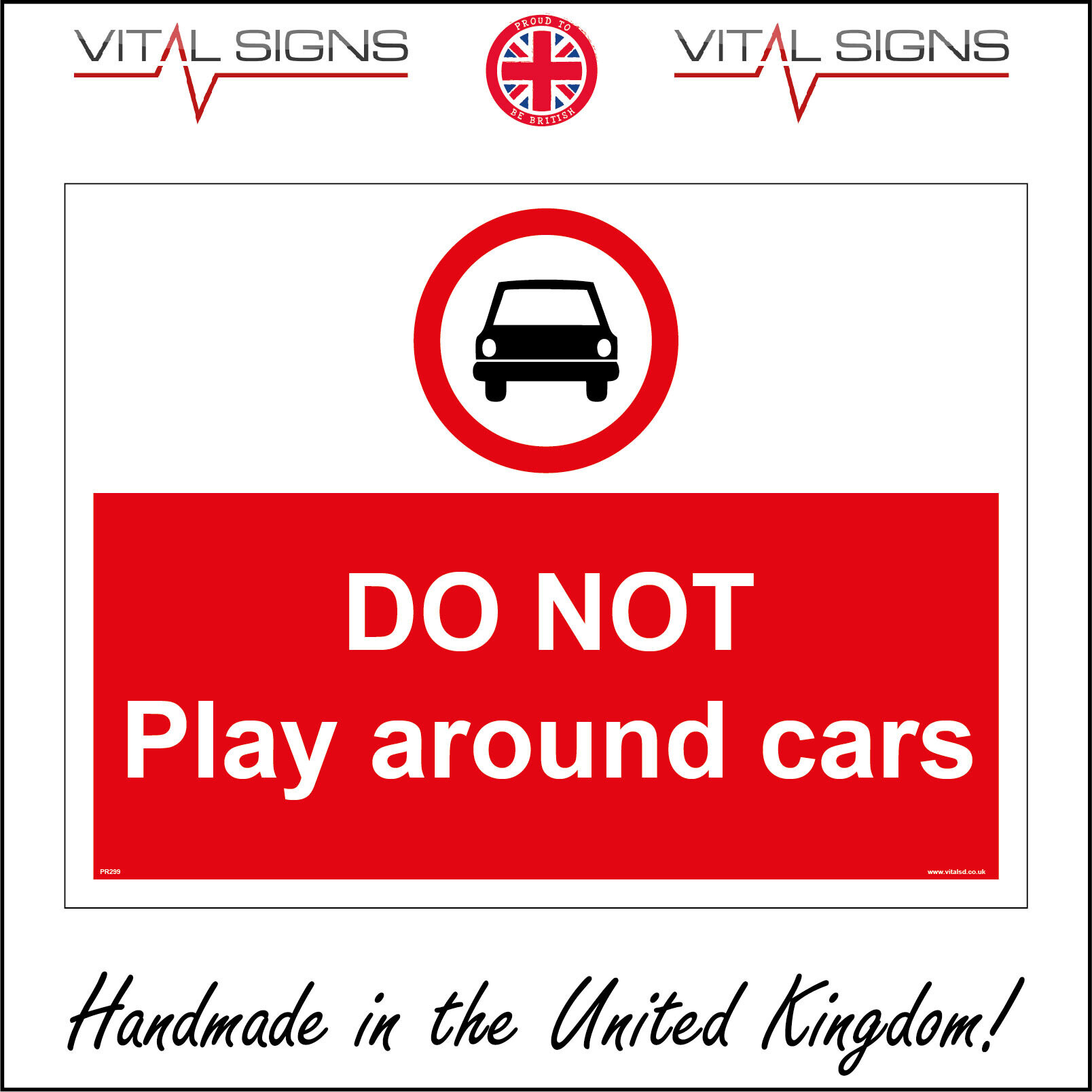 (600 x 450mm - 24 x 18, Dibond / Composite Aluminium) PR299 Do Not Play ...