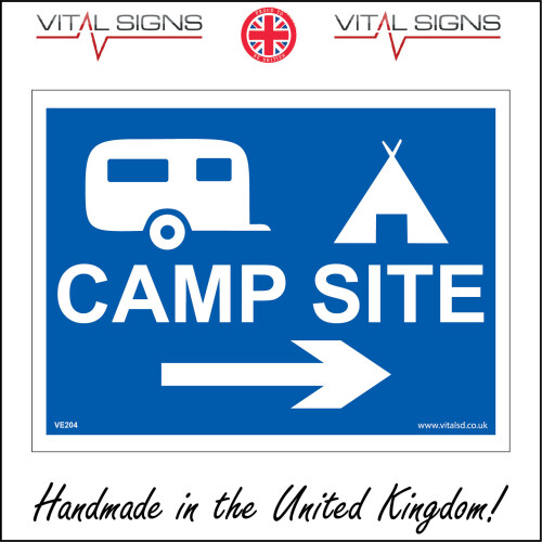 (400 x 300mm - 16 x 12, Dibond / Composite Aluminium) VE204 Camp Site ...