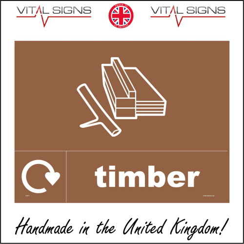 (200 x 150mm - 8 x 6, Sticker / Sav - White Background) CS317 Timber ...