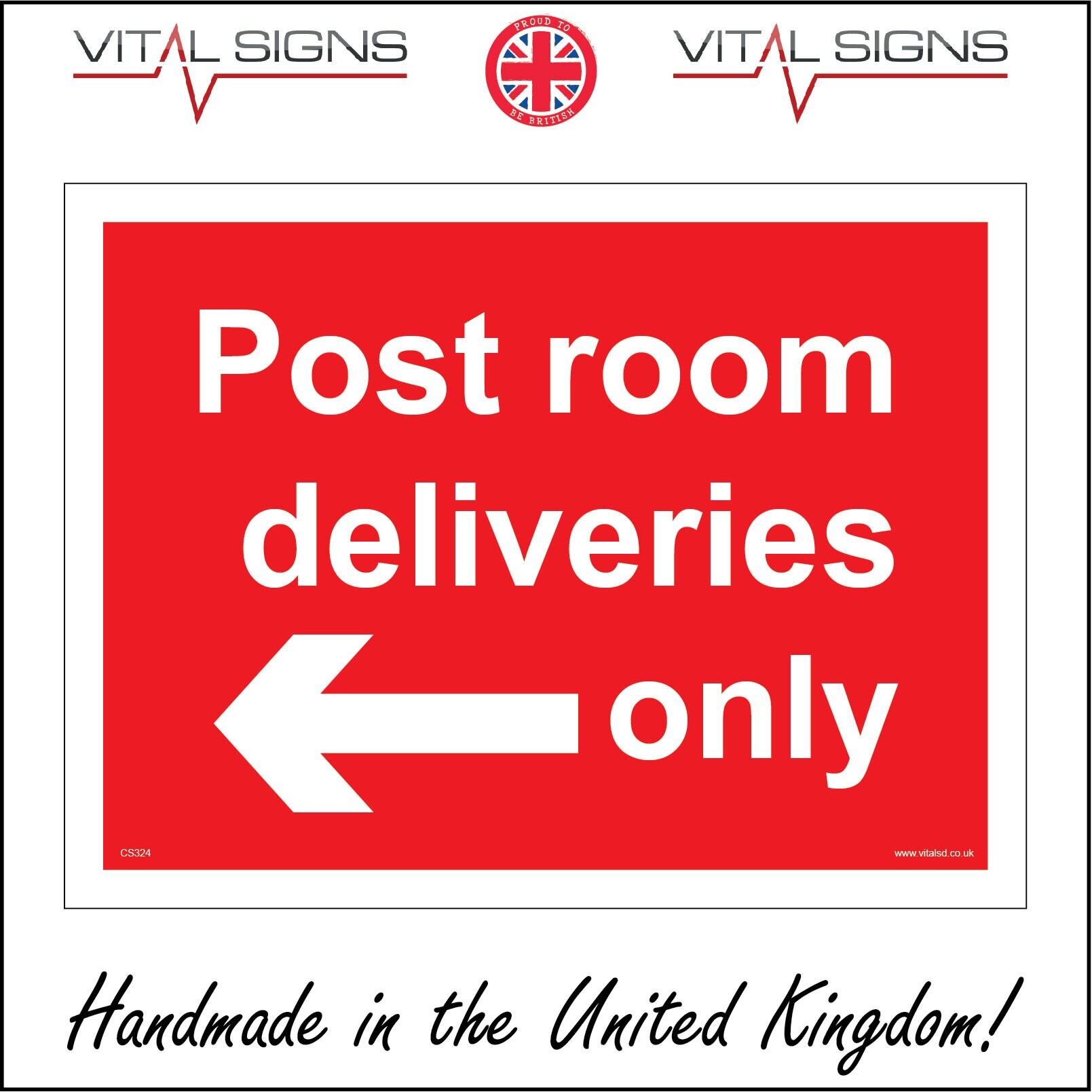 (400 x 300mm - 16 x 12, Sticker / Sav - White Background) CS324 Post ...