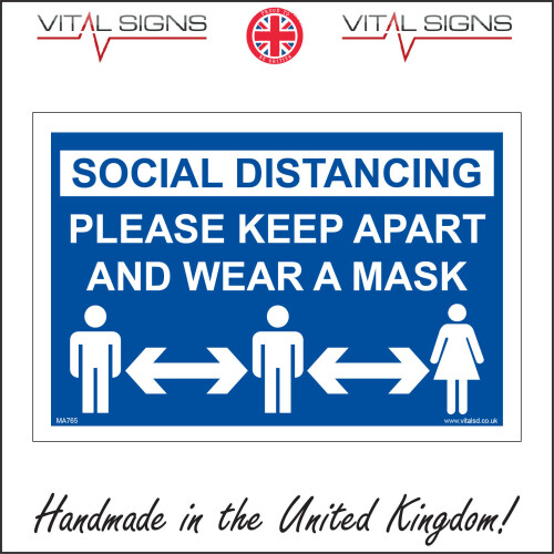 (400 x 300mm - 16 x 12, Sticker / Sav - White Background) MA765 Social ...