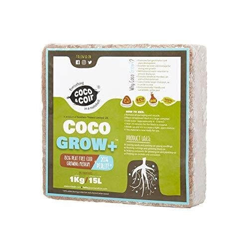 COCO COIR WITH PERLITE - 1KG (14L) | COIR PERLITE MIX | 100% NATURAL ...