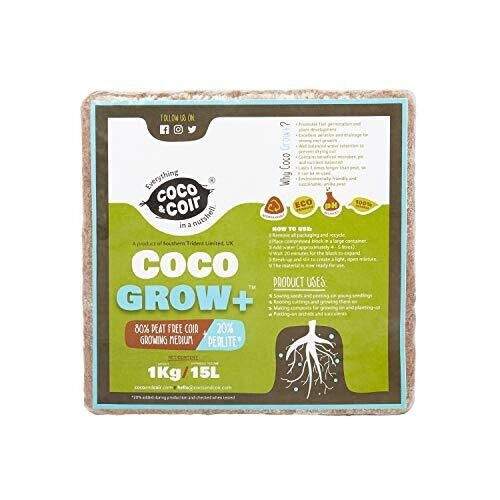 COCO COIR WITH PERLITE - 1KG (14L) | COIR PERLITE MIX | 100% NATURAL ...
