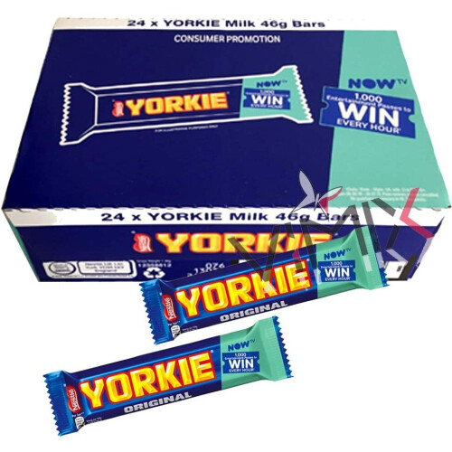 Nestle YORKIE Milk Full Box of 24 x 46 g Bars Original on OnBuy