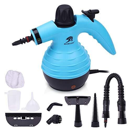 MLMLANT Multi-Purpose Handheld Pressurized Steam Cleaner with 9-Piece ...