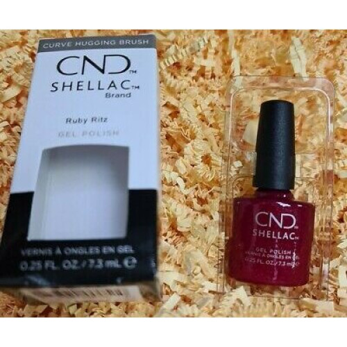 CND Shellac Gel Nail Polish, Ruby Ritz- 7.3ml on OnBuy