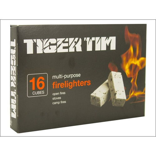 Tiger Tim Tiger Tim Firelighters x 16 RY10345 on OnBuy